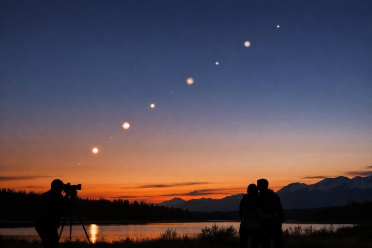 Stunning planetary alignment visible without a telescope tonight from ...